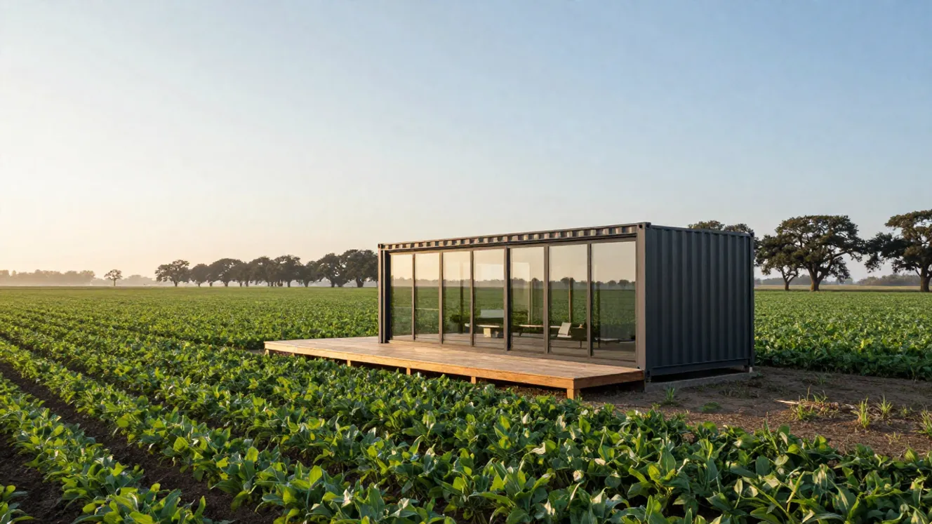 Casa container su terreno edificabile: regole